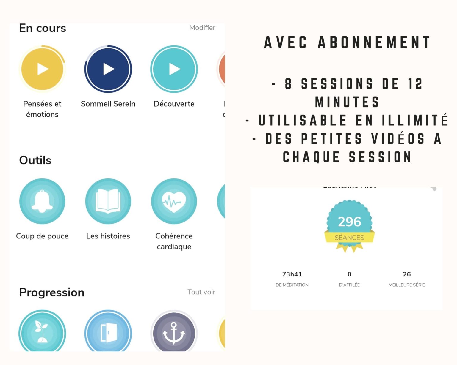 Mon test de l'application de méditation Petit Bambou